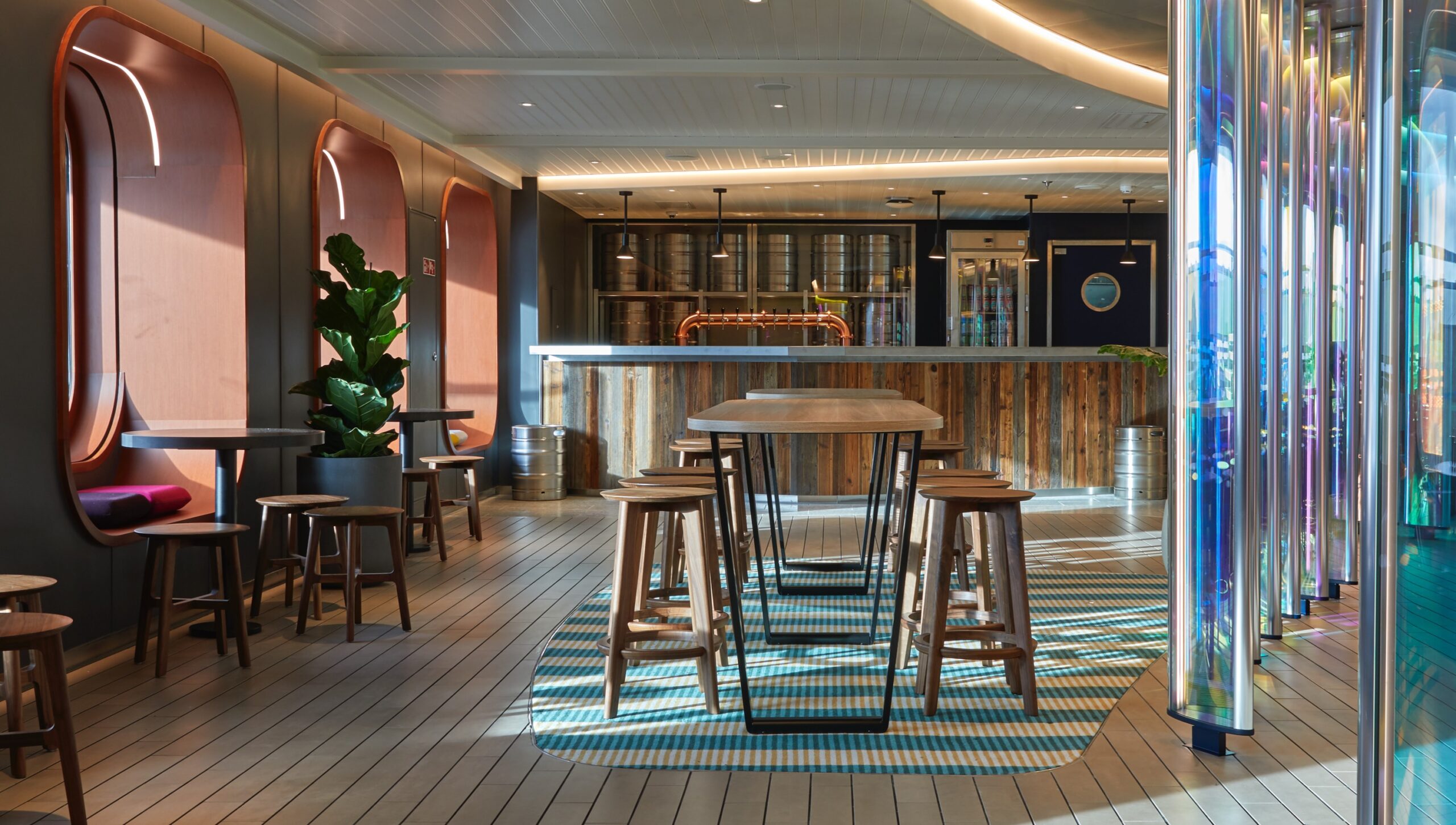 Draught Haus on Virgin Voyages