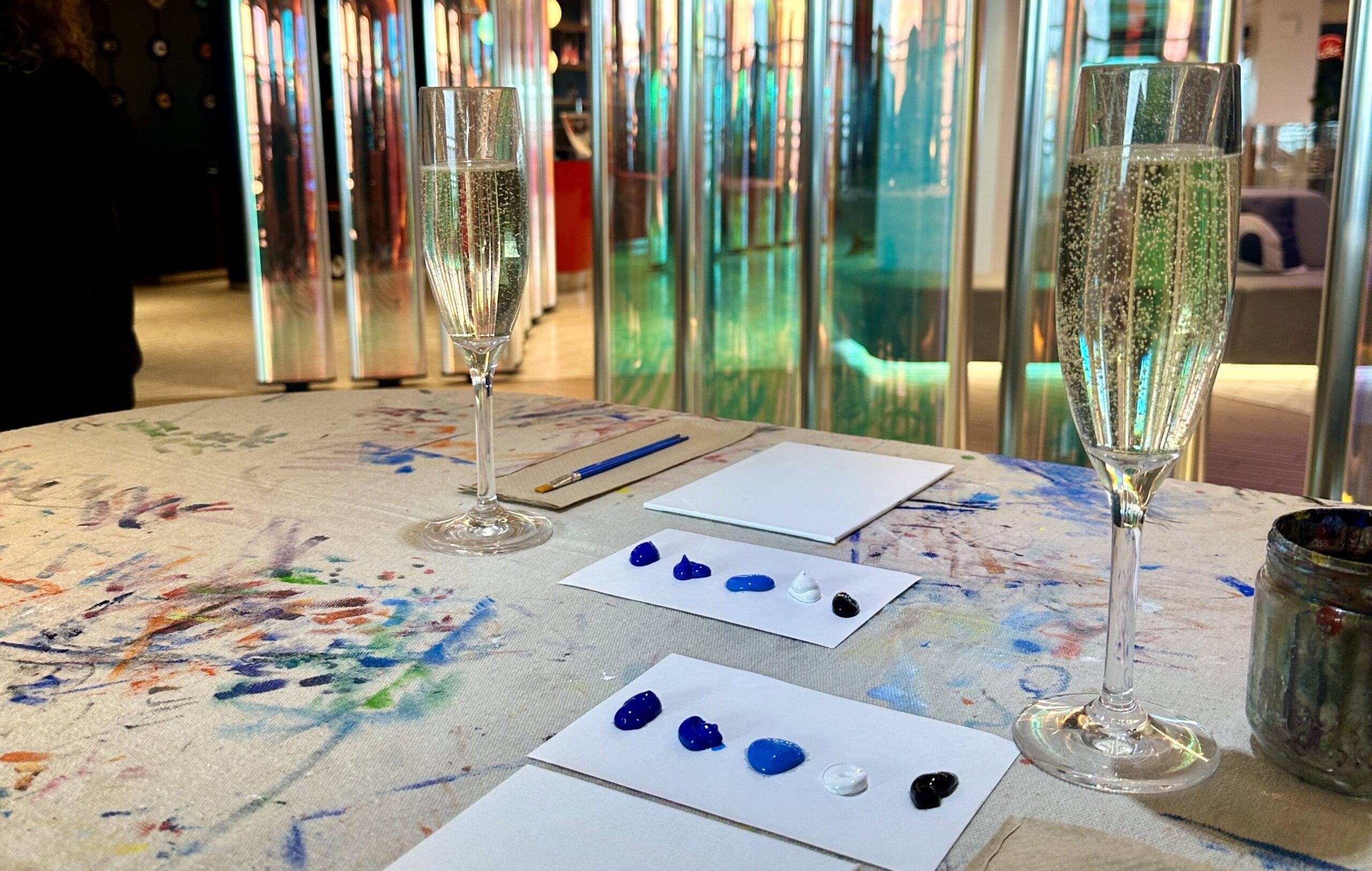 What is Painting & Boozy Bevvies on Virgin Voyages?