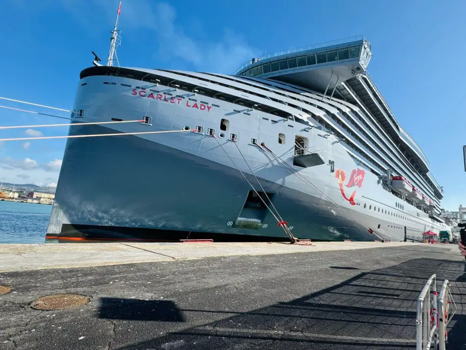 First Look: Photos of Scarlet Lady 2.0 Post Dry Dock - VV Insider