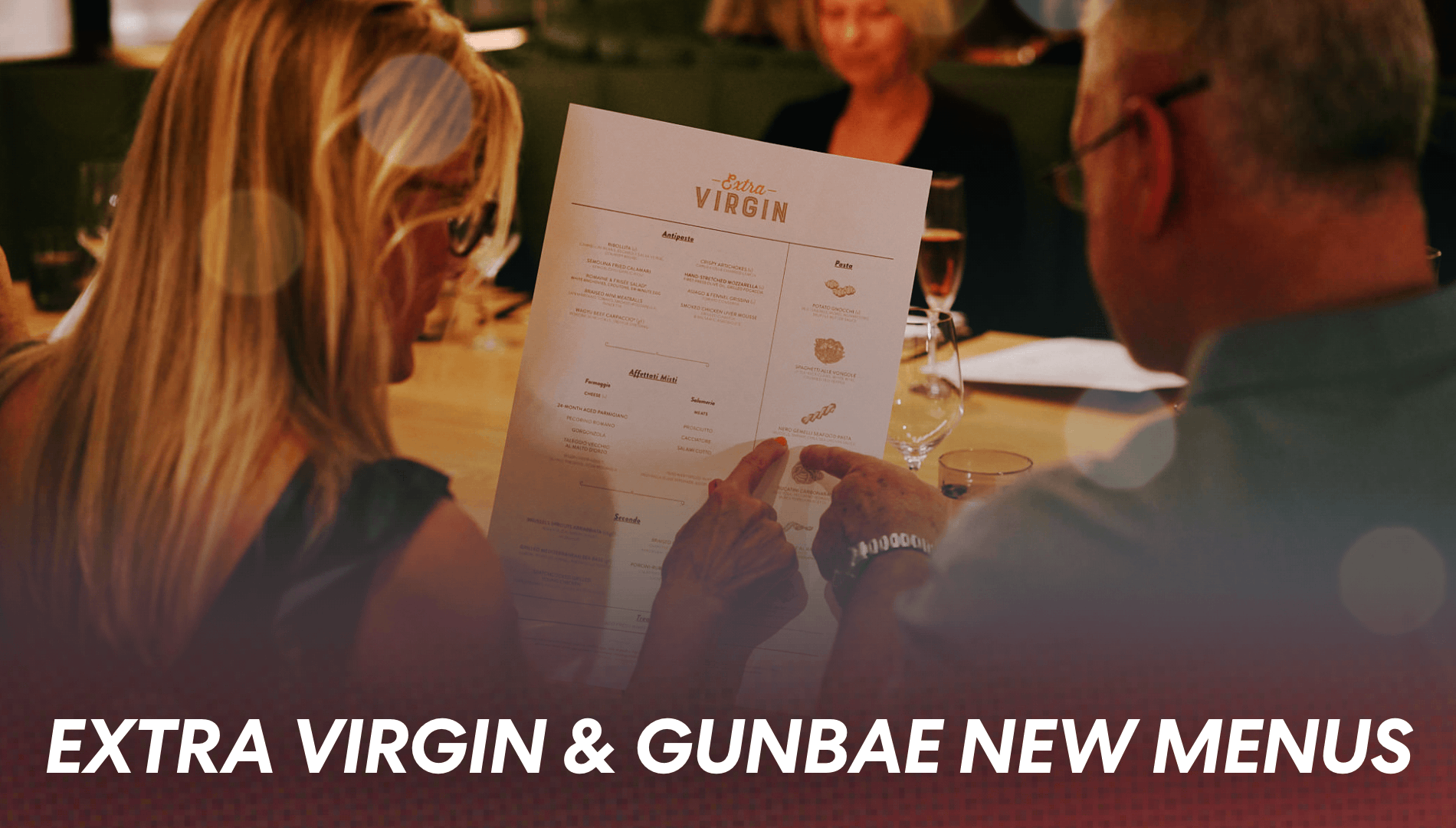 New Food Menus Coming to Extra Virgin & Gunbae in 2025 - VV Insider