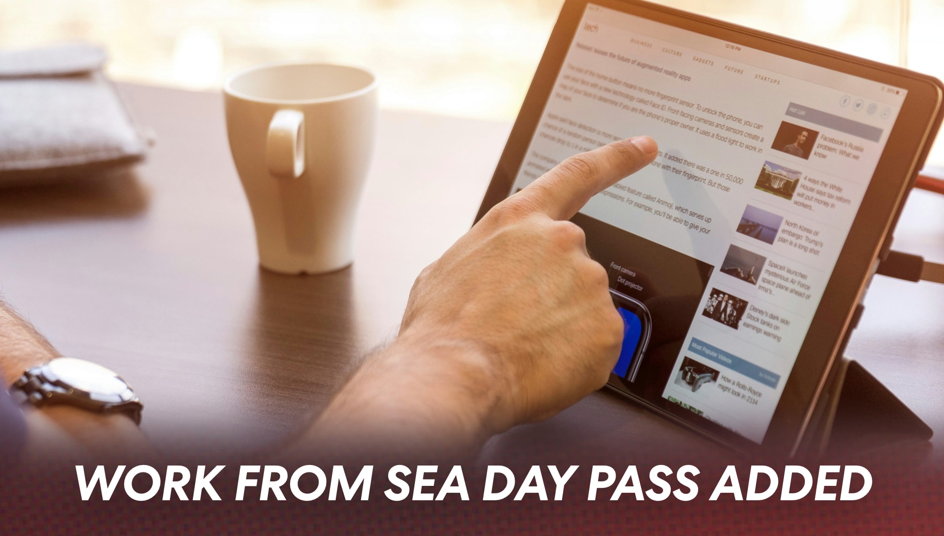 Virgin Voyages Adds Daily Work from Sea Wi-Fi Pass - VV Insider