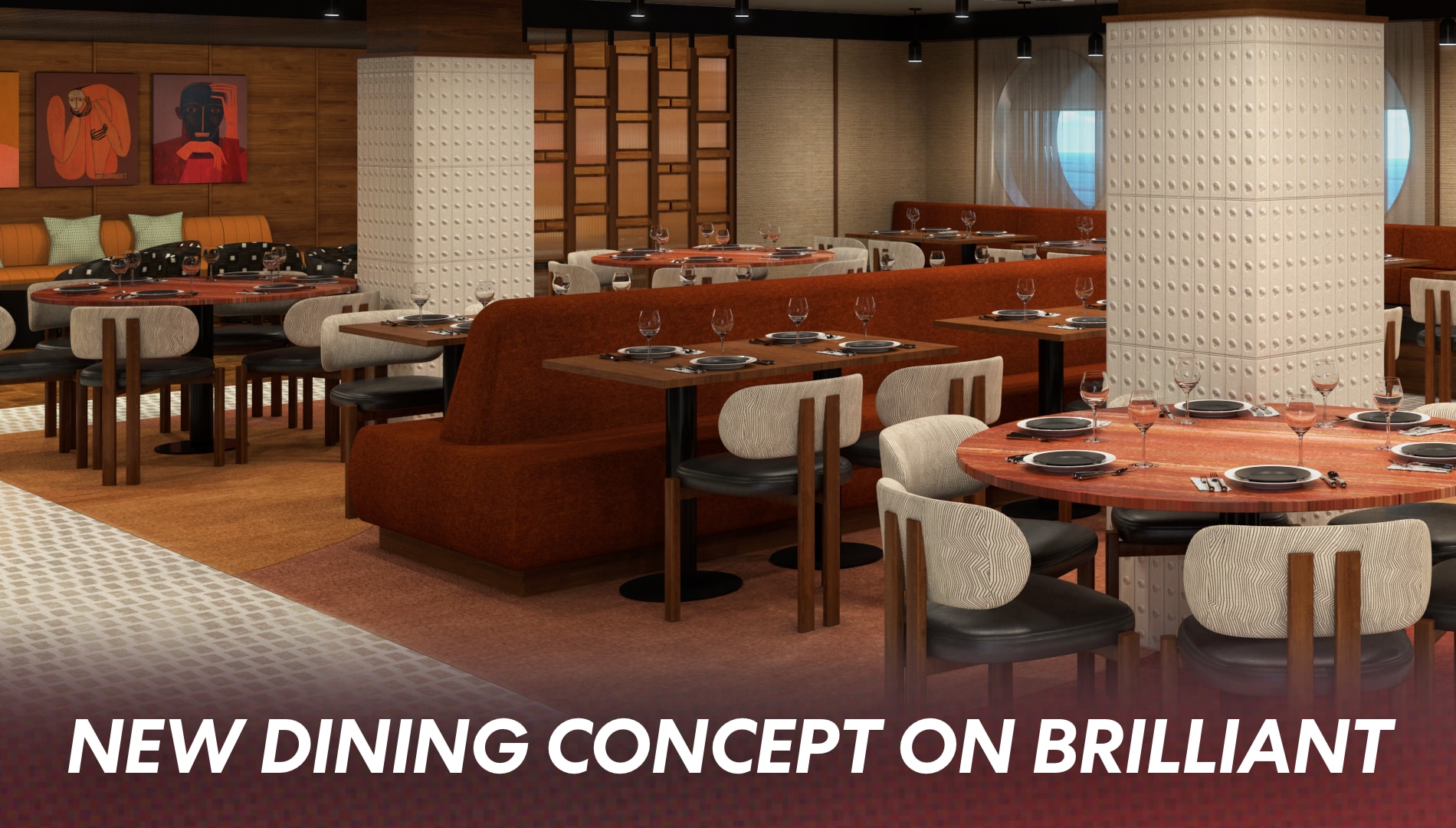 New Restaurant "Rojo by Razzle Dazzle" Announced for Brilliant Lady ...